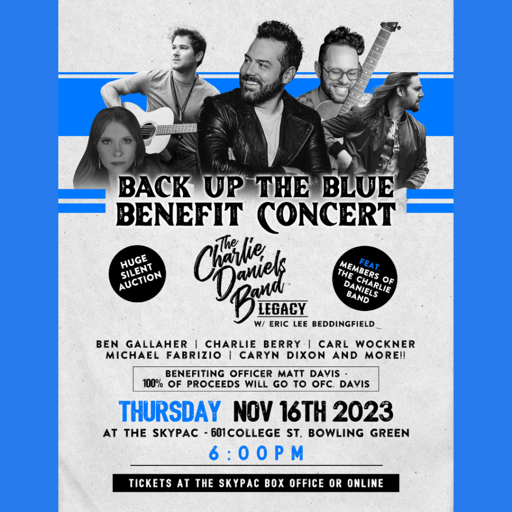 Back Up The Blue Benefit Concert- Honoring Officer Matt Davis - SKyPAC